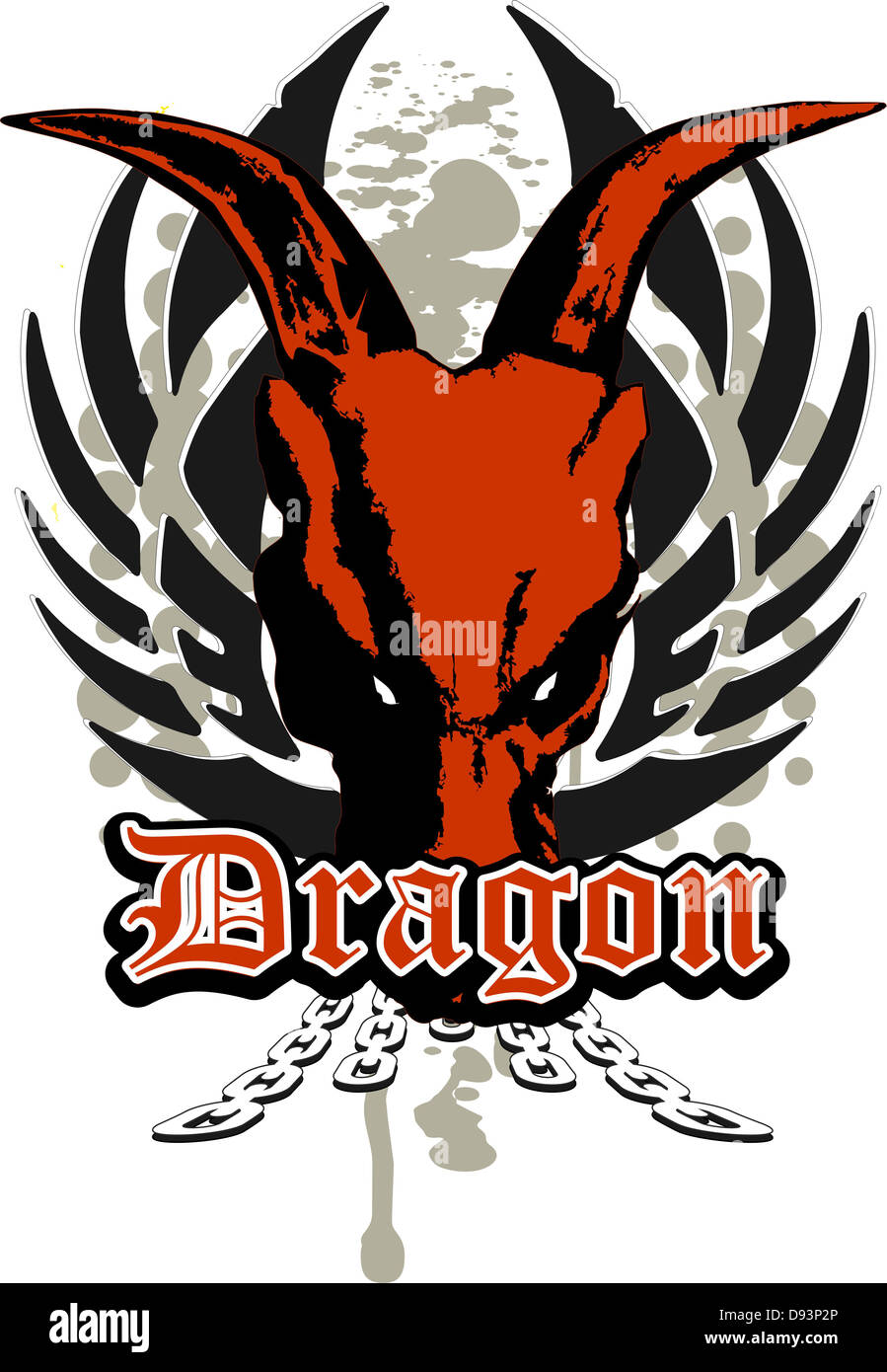 Dragon skull hi-res stock photography and images - Alamy