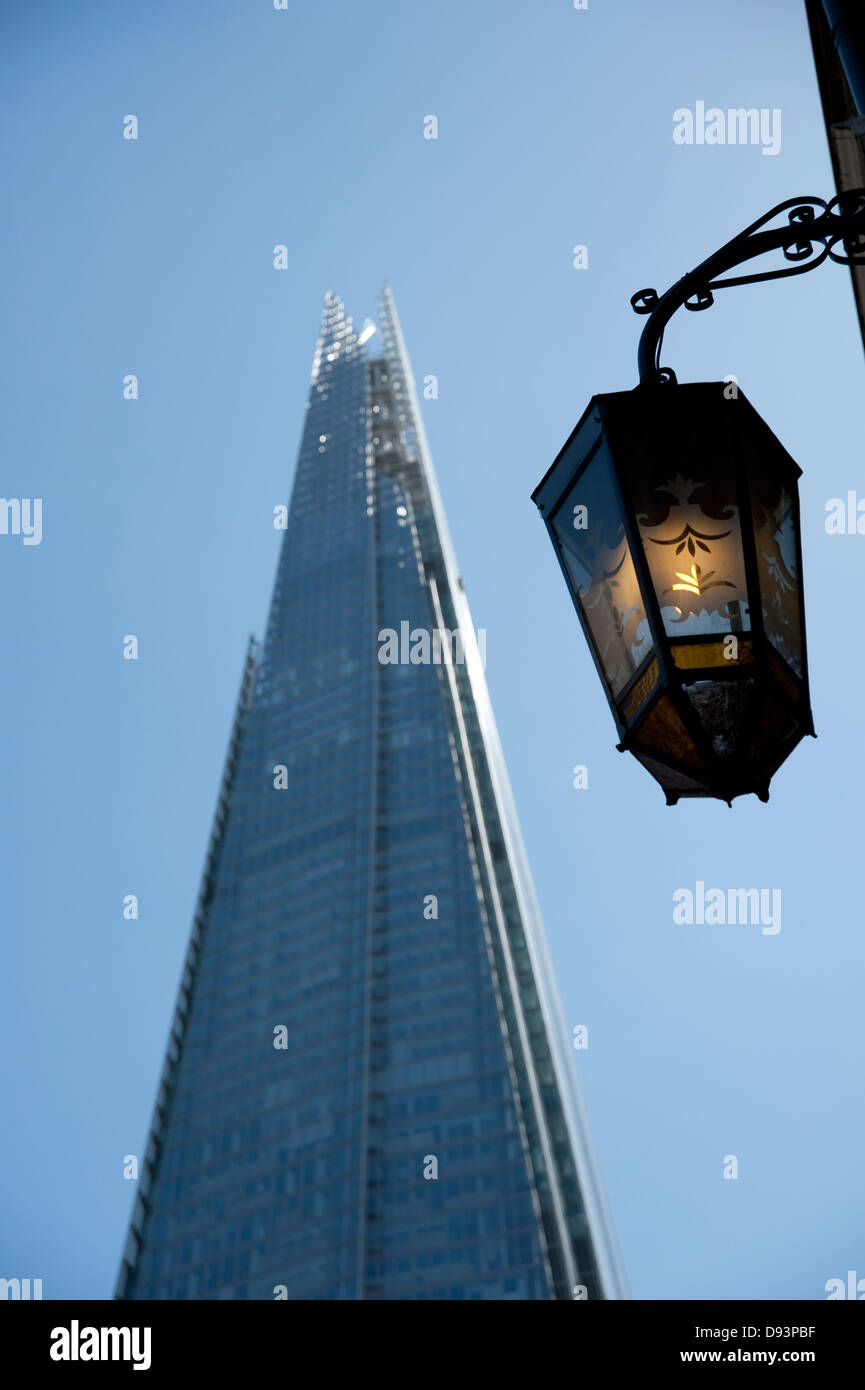 The shard and street light hi-res stock photography and images - Alamy