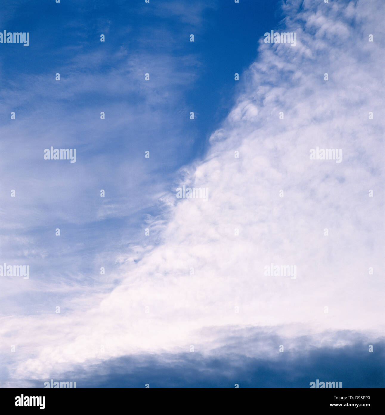 Cloud-formation on blue sky Stock Photo - Alamy