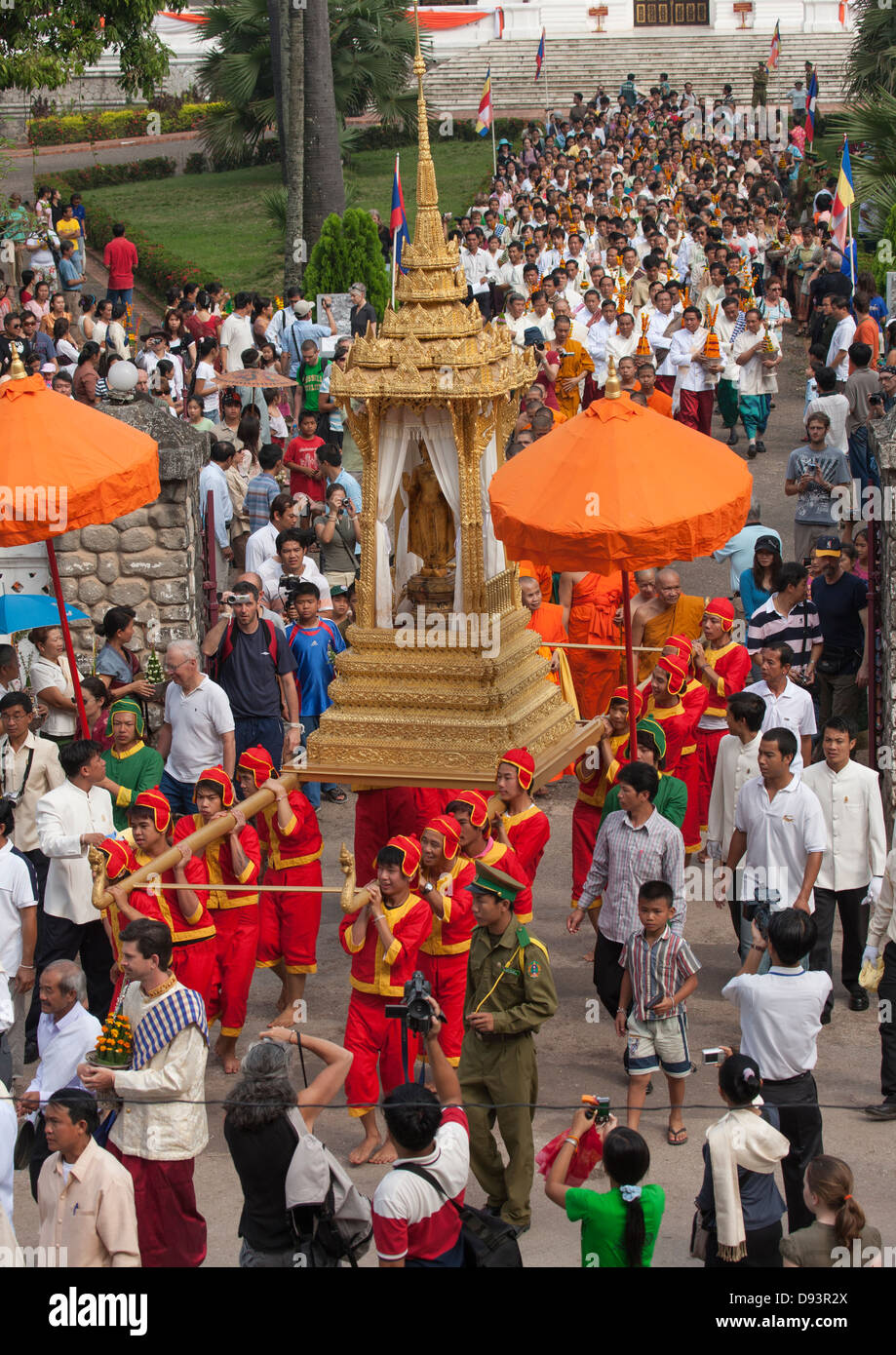 Laos celebration hi-res stock photography and images - Alamy