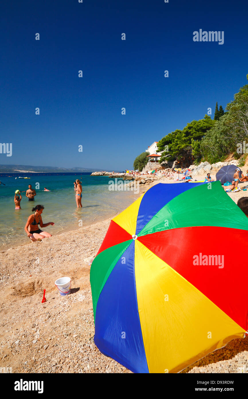 Pisak beach, Makarska Riviera Stock Photo - Alamy
