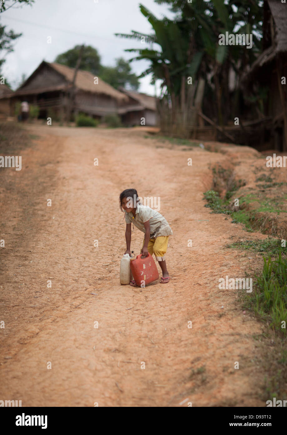 Laos poverty hi-res stock photography and images - Alamy