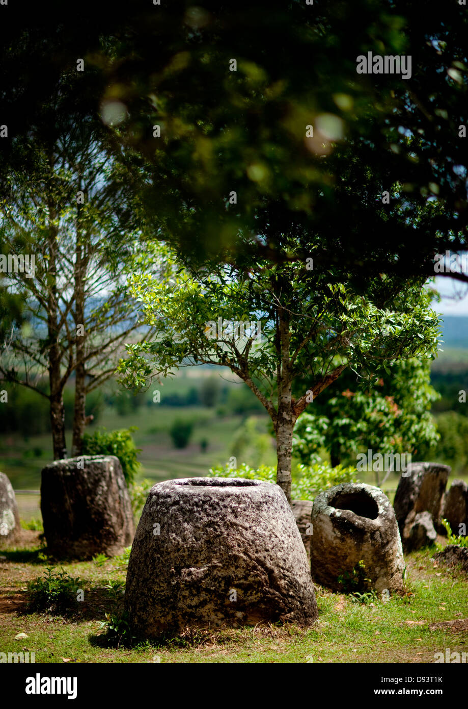 Plain Of Jars On Xieng Khuang Plateau, Phonsavan, Laos Stock Photo - Alamy