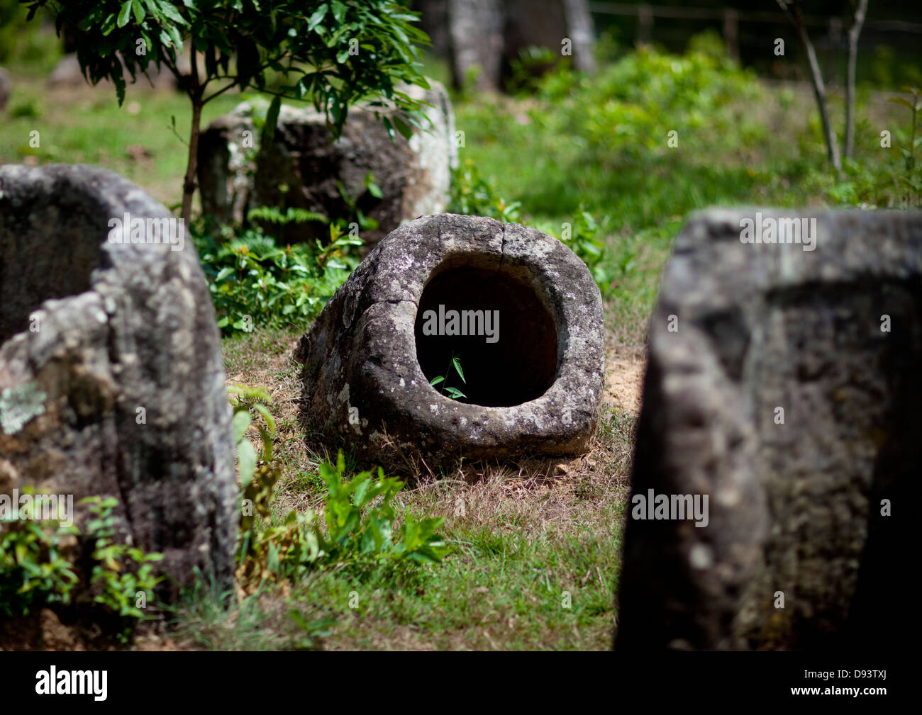 Plain Of Jars On Xieng Khuang Plateau, Phonsavan, Laos Stock Photo - Alamy