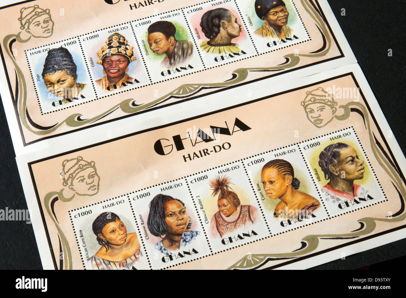 Ghana postage stamp stamps hi-res stock photography and images - Alamy