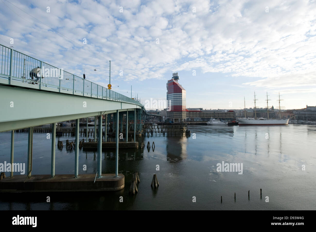 View of harbour Stock Photo - Alamy