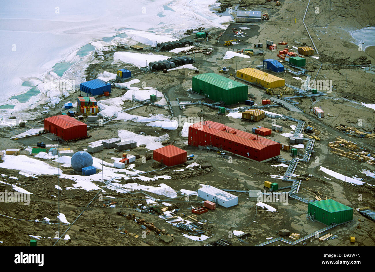 Power station in winter Stock Photo - Alamy