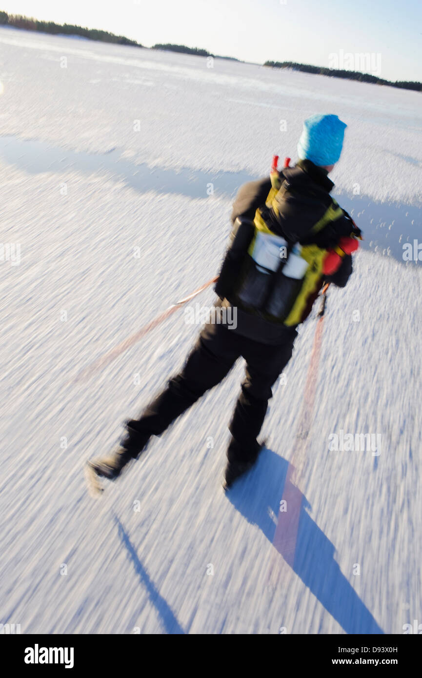 Man speed skating hi-res stock photography and images - Alamy