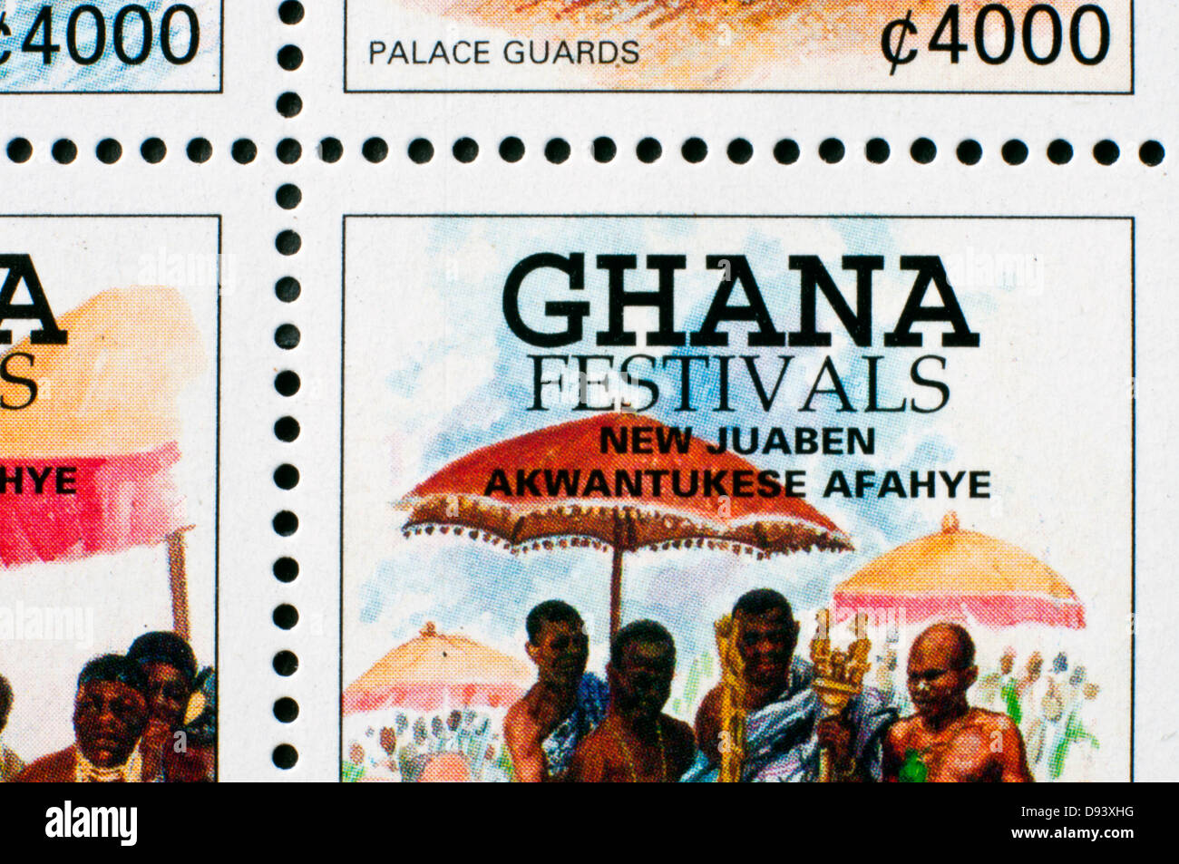 Ghana postage stamp stamps hi-res stock photography and images - Alamy