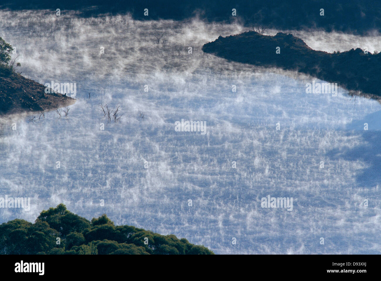 Lake, elevated view Stock Photo - Alamy