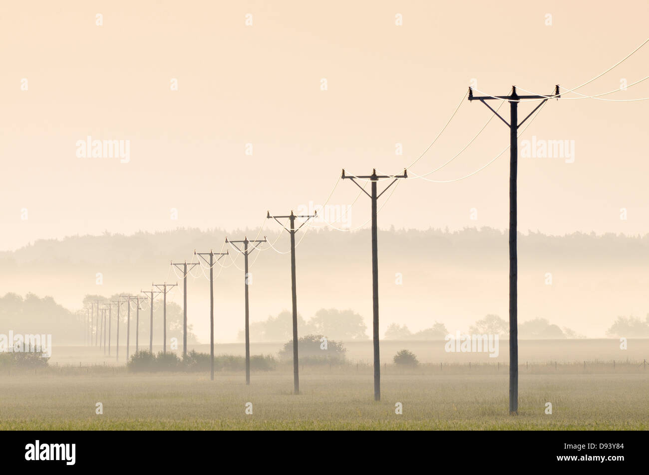 Electricity poles hi-res stock photography and images - Alamy