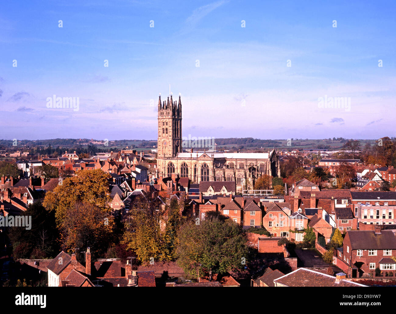Warwick town centre buildings hi-res stock photography and images - Alamy