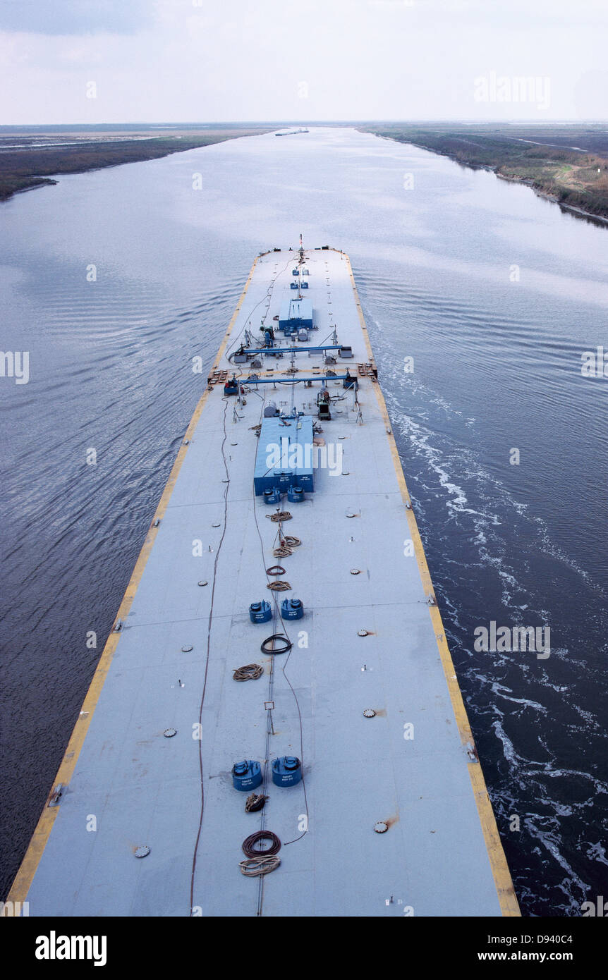 Oil barge, Texas, USA Stock Photo - Alamy
