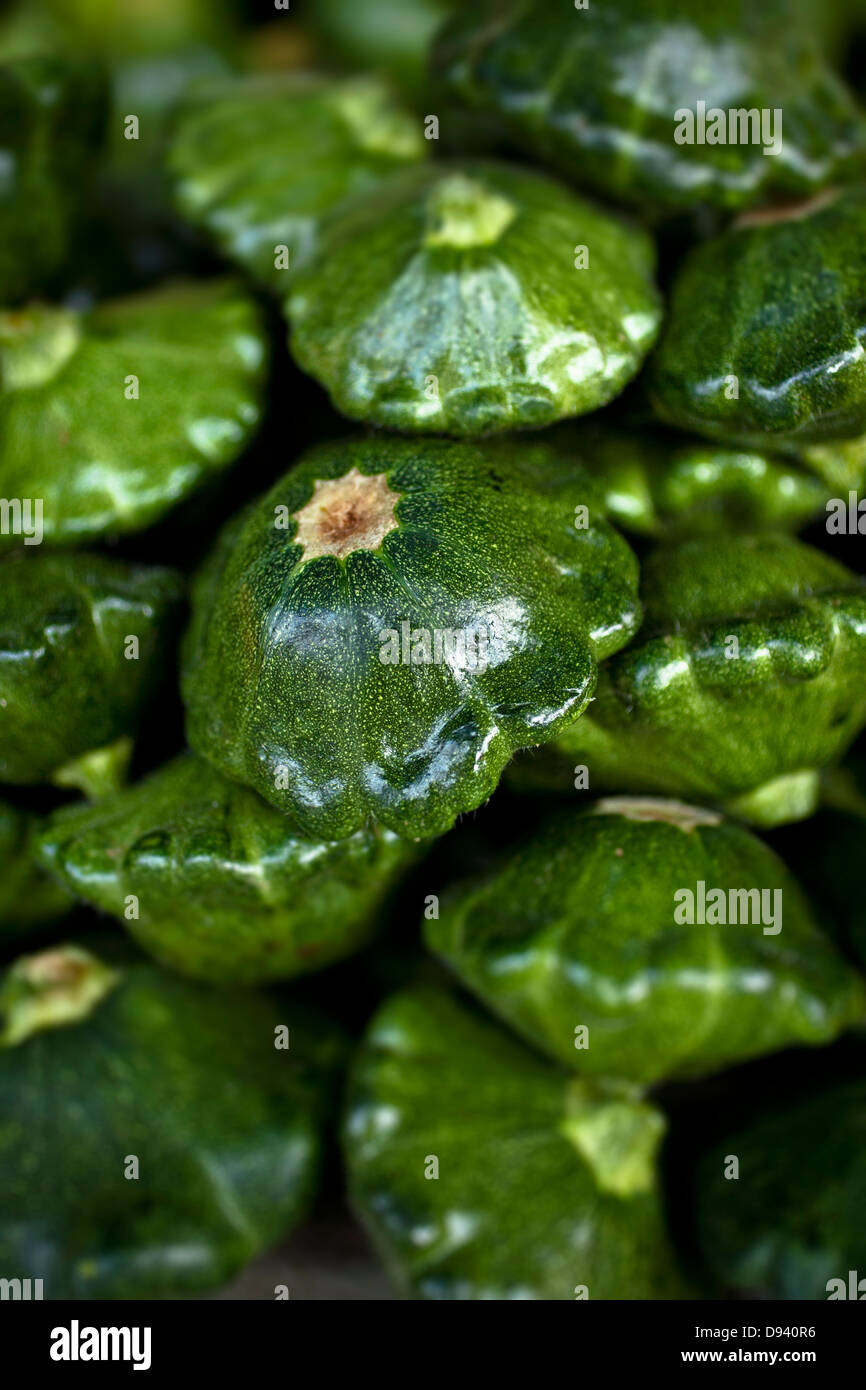 group of baby summer squash fresh from farmers market Stock Photo - Alamy