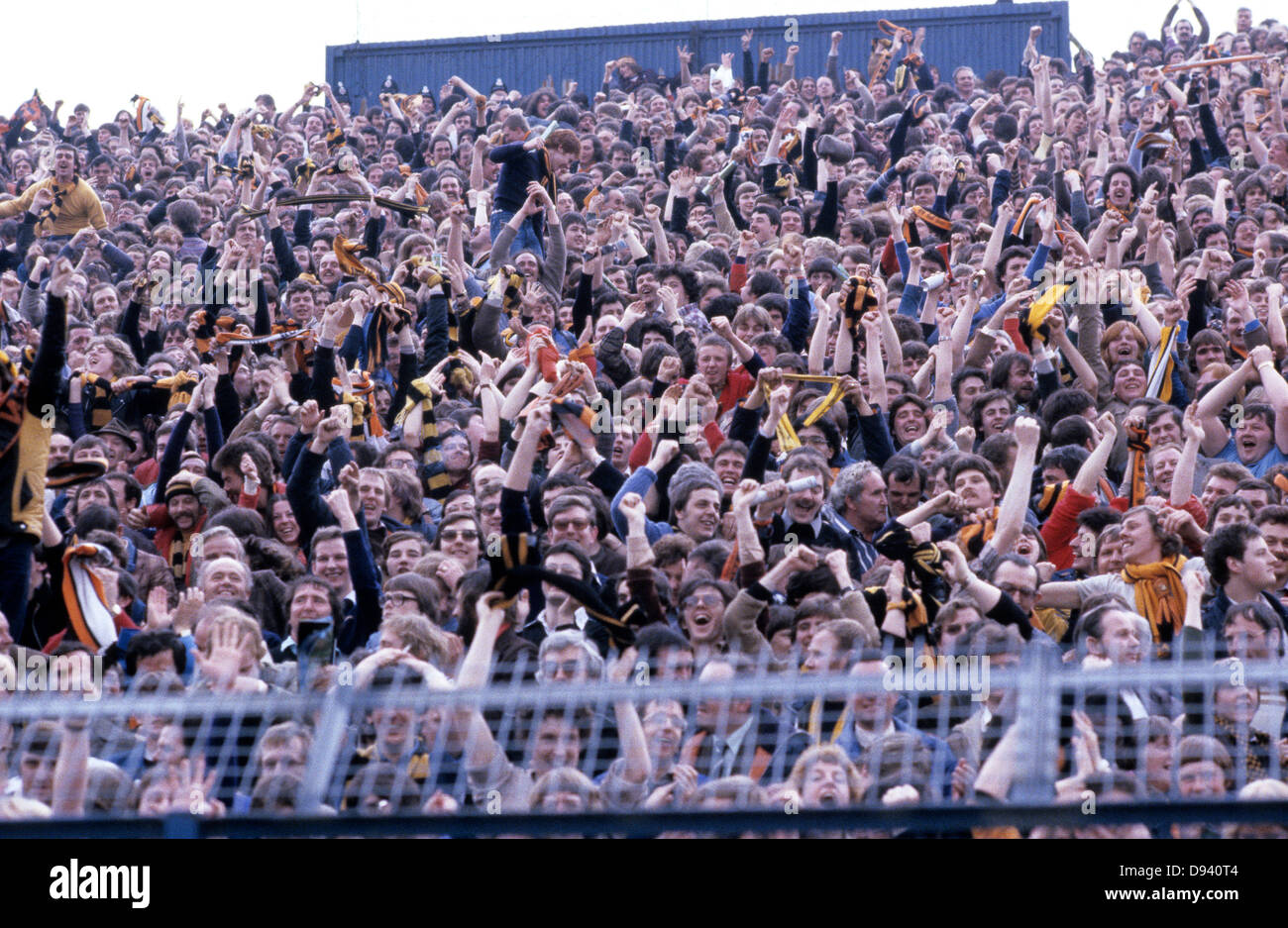 Wolverhampton Wanderers supporters crammed into the Kop end for the FA ...