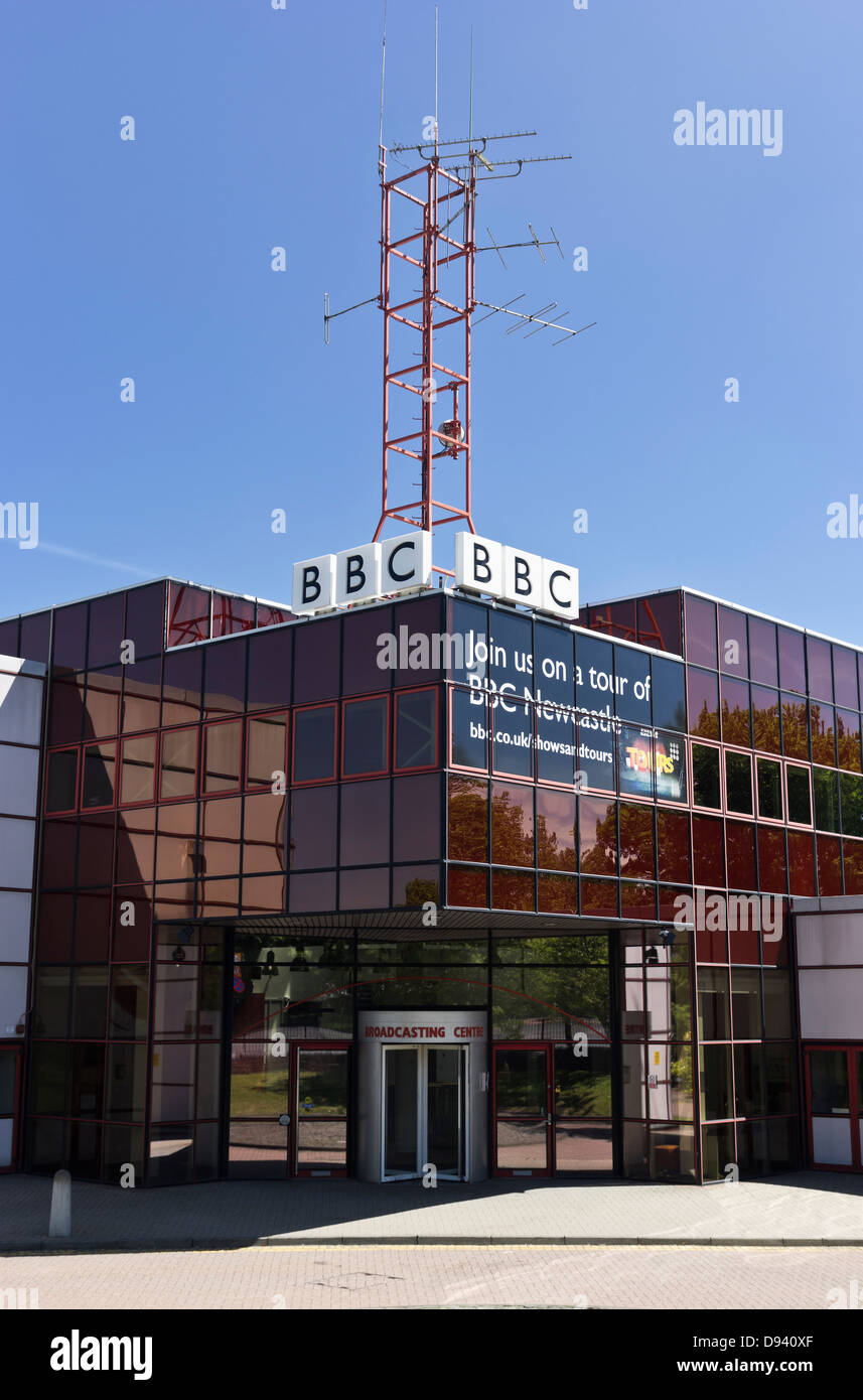 BBC at Barrack Road, Newcastle upon Tyne Stock Photo - Alamy