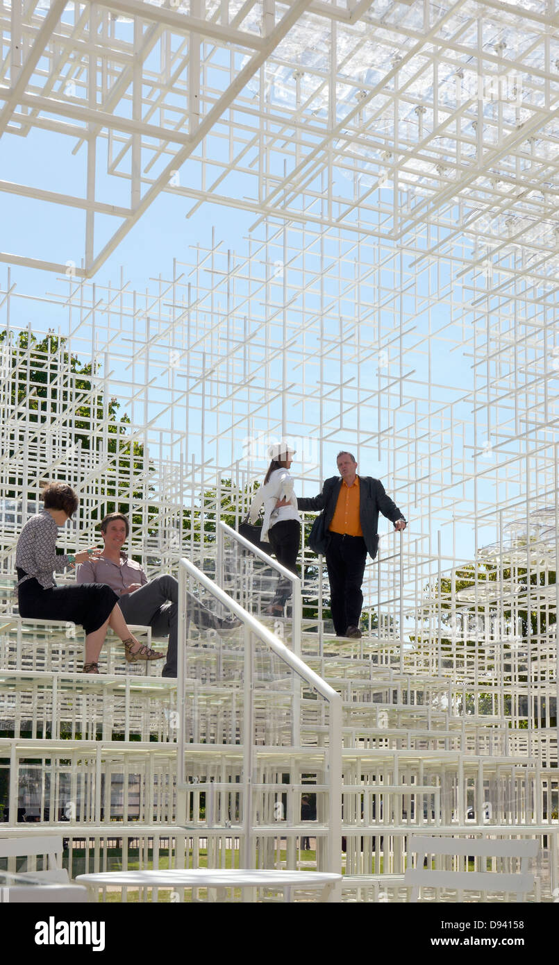 Serpentine Gallery Pavilion 2013 designed by Japanese Architect Sou ...