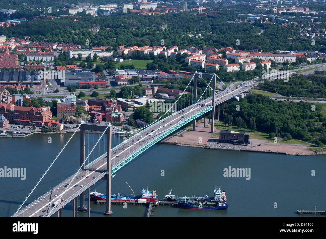 Alvsborg bridge over sea Stock Photo - Alamy