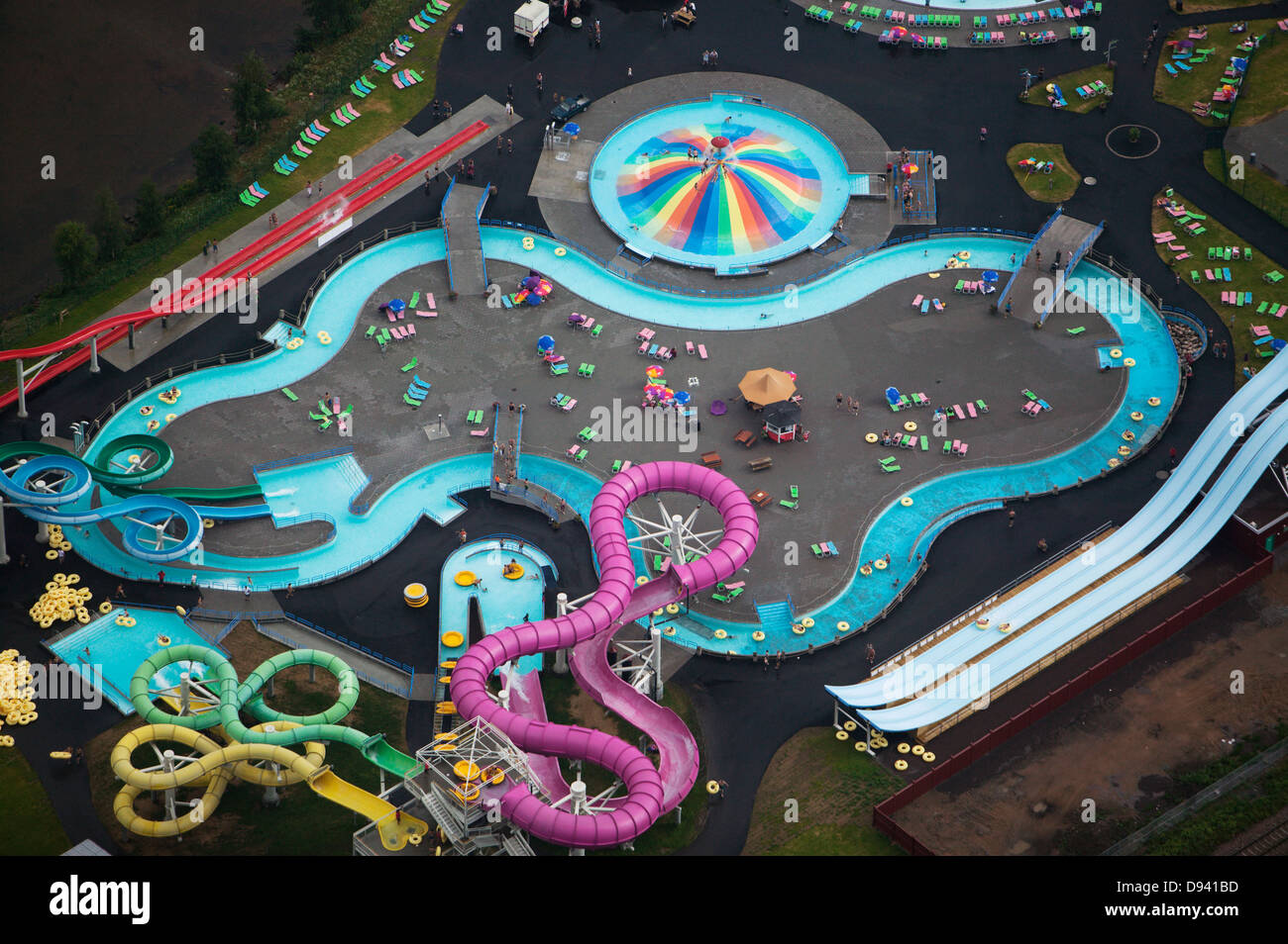 Amusement park, Sunne, Varmland, Sweden Stock Photo - Alamy
