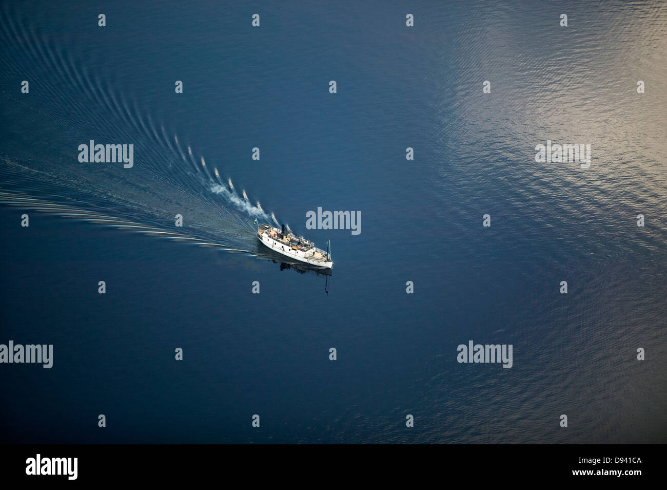 Steamboat, Norra Fryken, Varmland, Sweden Stock Photo - Alamy