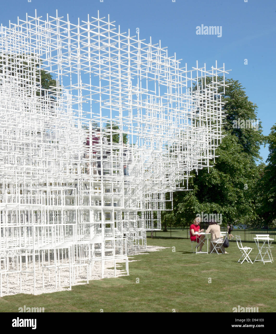 Serpentine Gallery Pavilion 2013 designed by Japanese Architect Sou ...