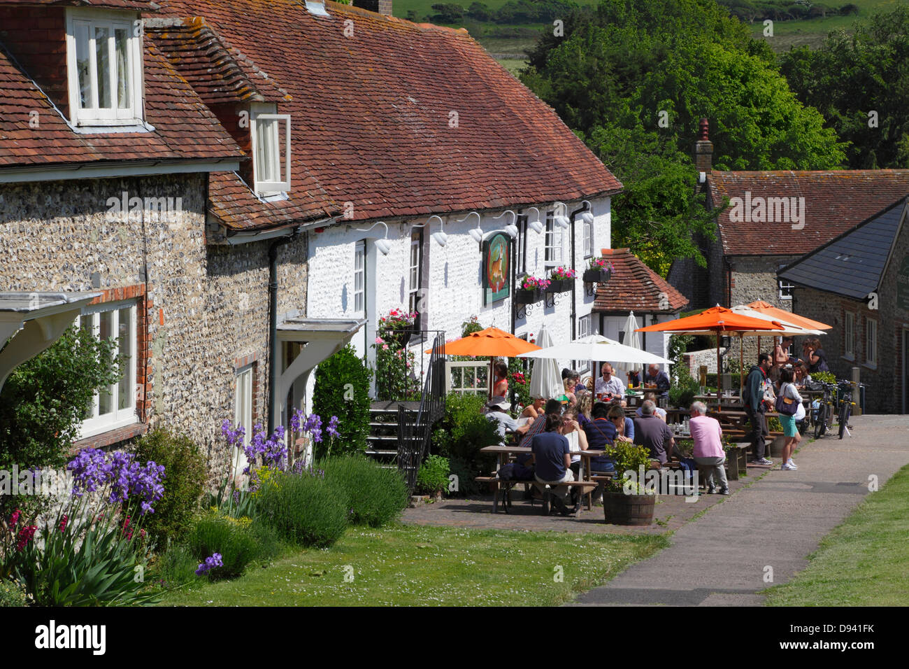 The Tiger Inn, East Dean East Sussex England UK GB Stock Photo - Alamy