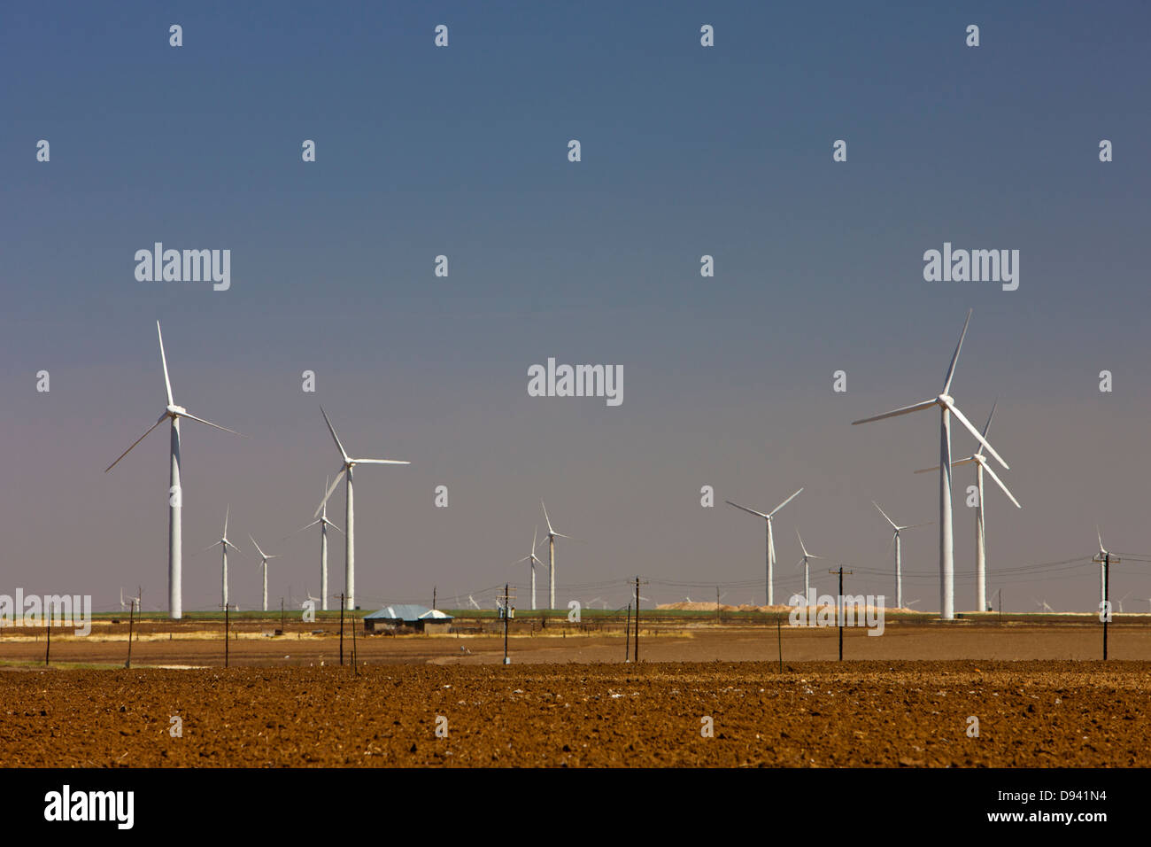 Wind turbines, Texas, USA Stock Photo - Alamy