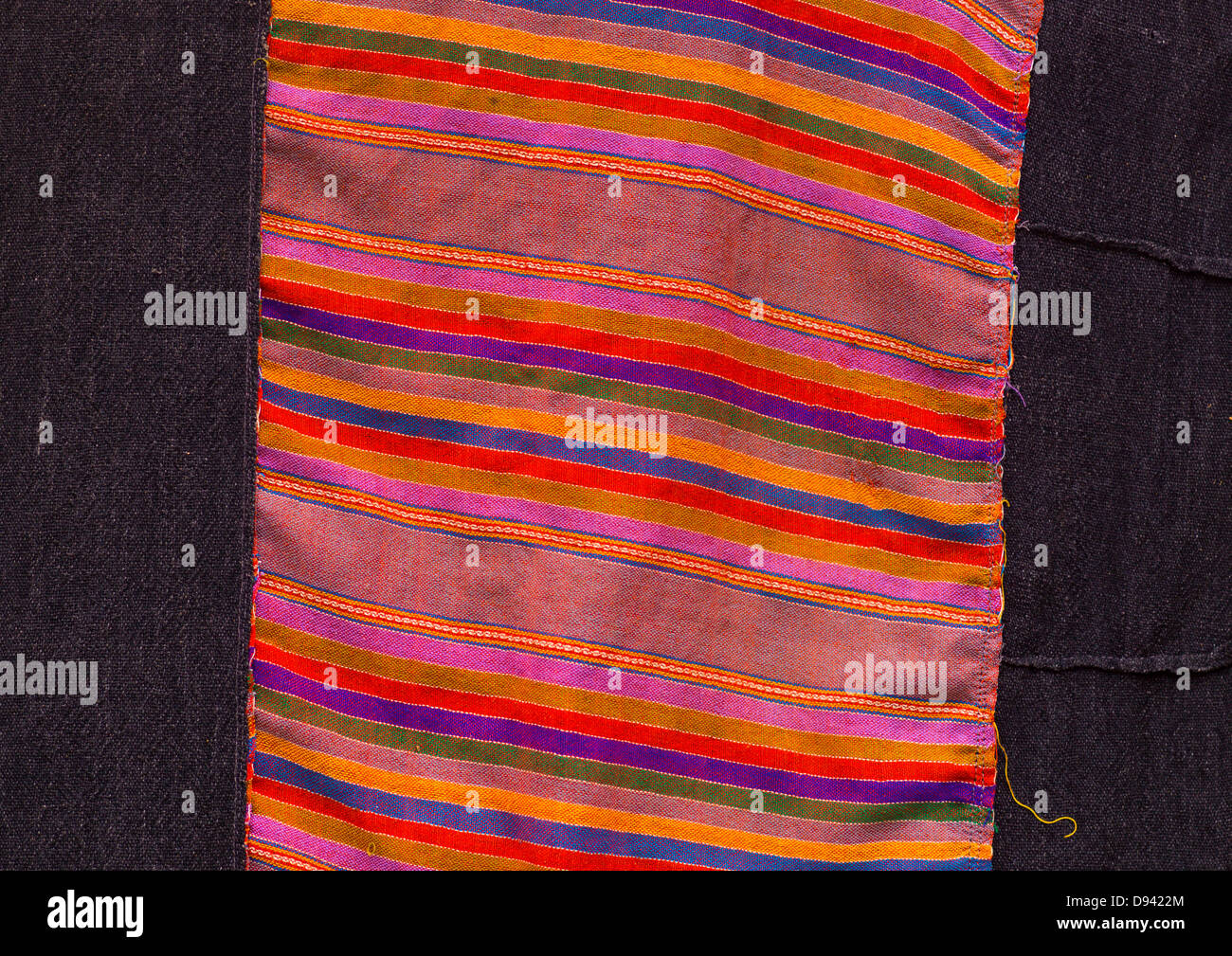Khmu Minority Cloth, Xieng Khouang, Laos Stock Photo - Alamy