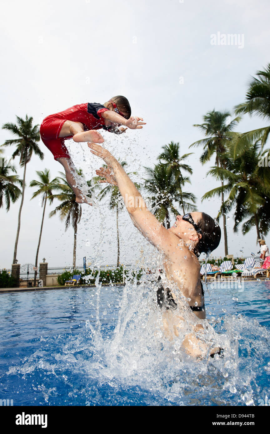 Throw in pool hi-res stock photography and images - Alamy