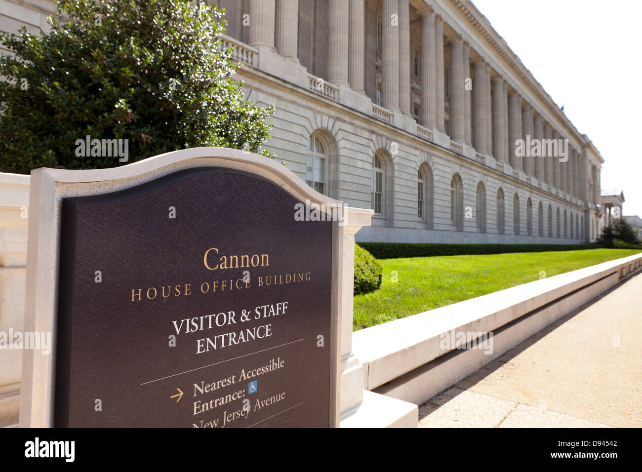 Cannon House Office Building - Washington, DC USA Stock Photo - Alamy