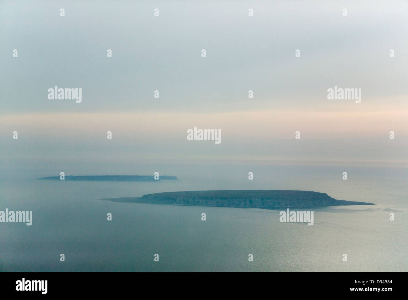 Heat haze over islands in the sea, Gotland, Sweden Stock Photo - Alamy