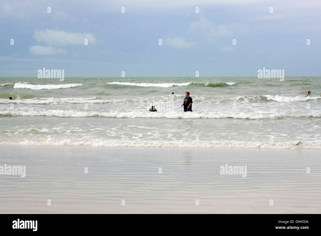 Siesta Key beach after a topical storm and Tornadoes passed through ...