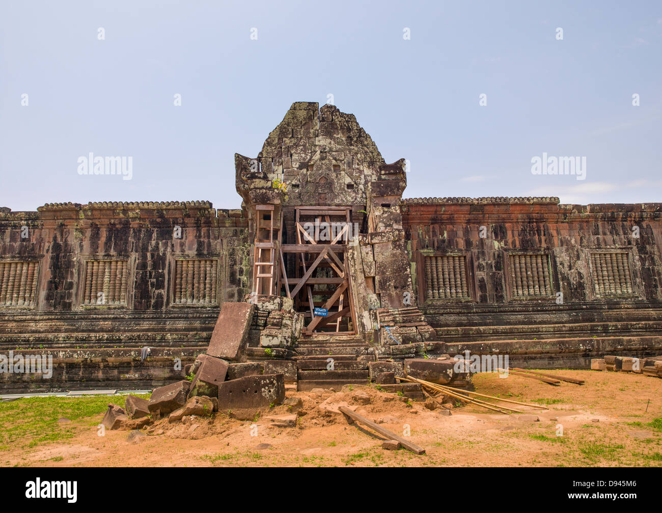 Wat Phu Khmer Temple, Champasak, Laos Stock Photo - Alamy