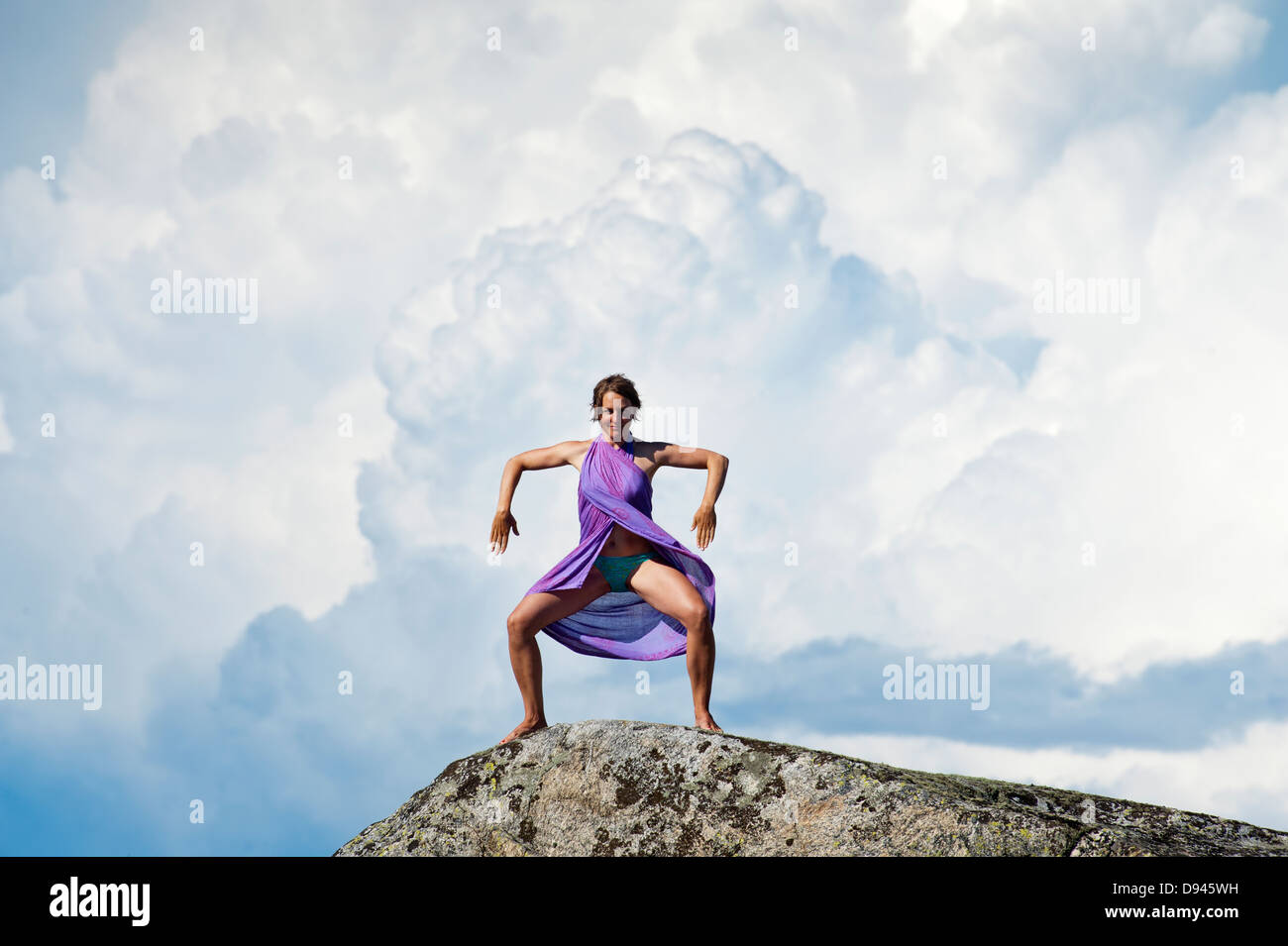 Standing with legs apart hi-res stock photography and images - Alamy