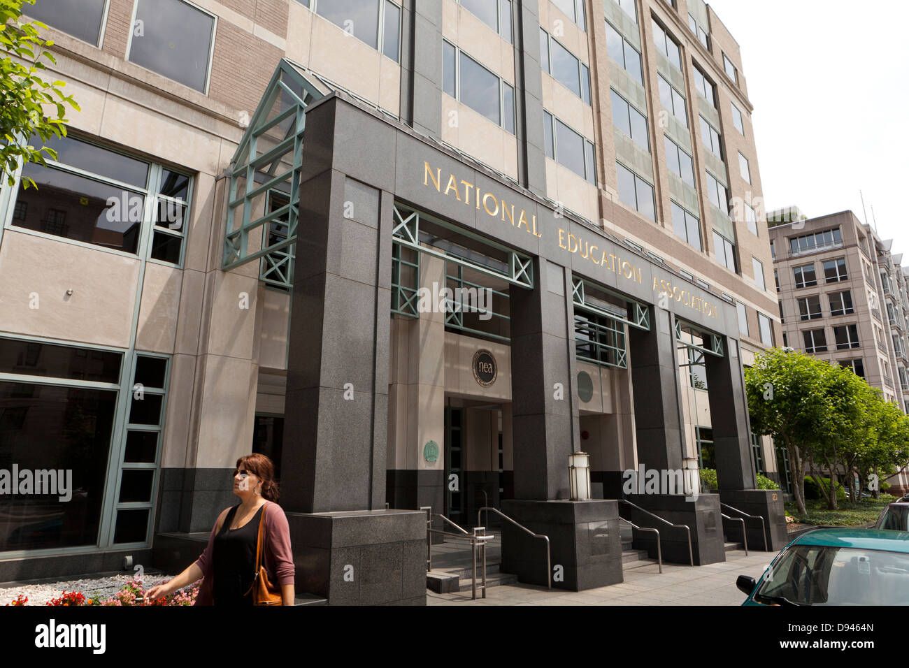 National Education Association building, Washington DC Stock Photo - Alamy