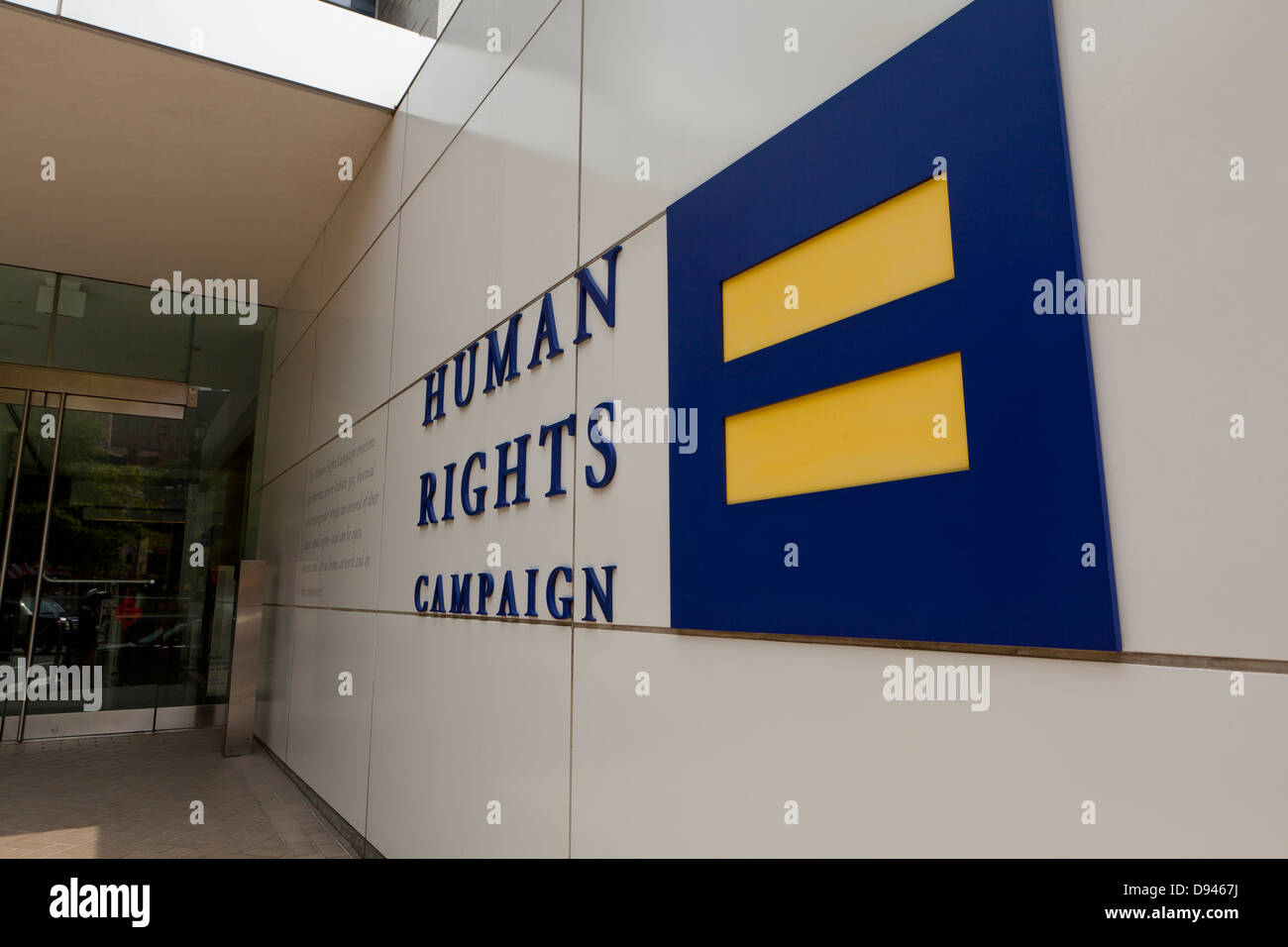Human Rights Campaign building - Washington, DC USA Stock Photo - Alamy
