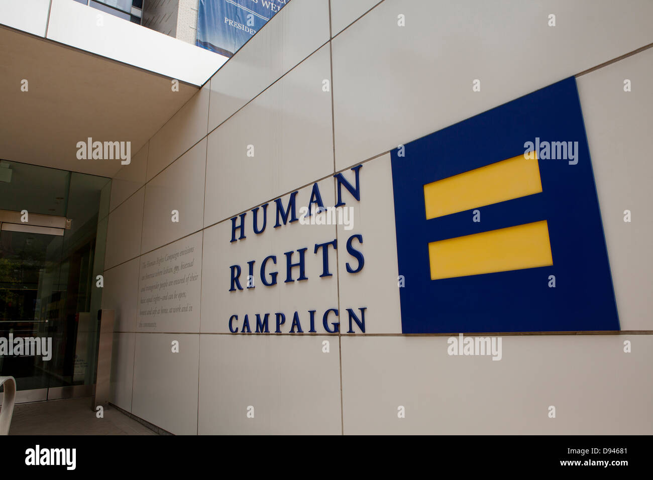 Human Rights Campaign building - Washington, DC USA Stock Photo - Alamy