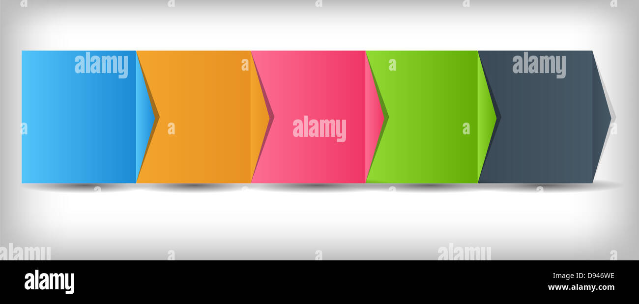 concept of business process improvements chart. Vector illustration ...