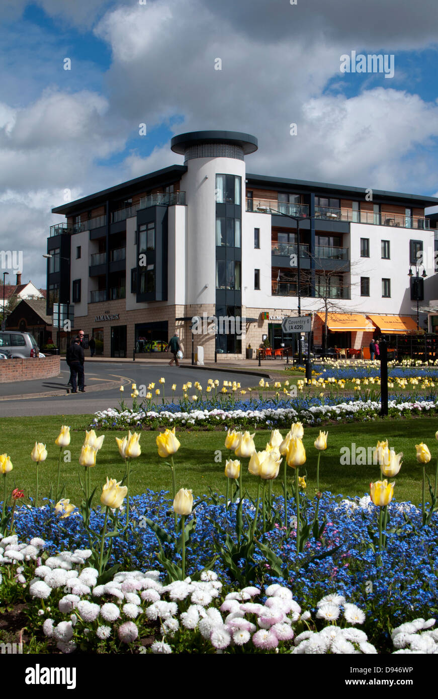 Kenilworth town centre, Warwickshire, England, UK Stock Photo - Alamy