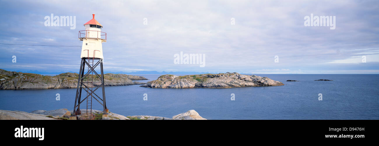 A lighthouse, Norway Stock Photo - Alamy