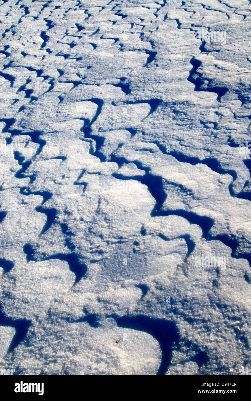 Frozen crust of snow hi-res stock photography and images - Alamy
