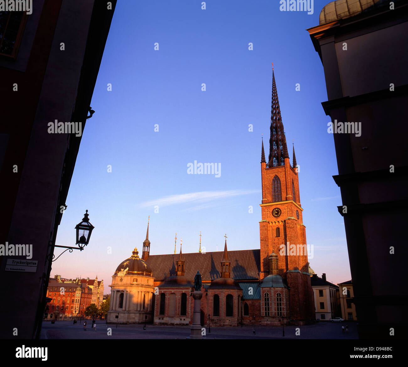 Riddarholmen church tower hi-res stock photography and images - Alamy