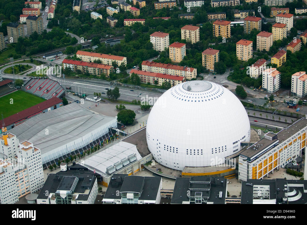 The Globe Arena, Stockholm, Sweden Stock Photo - Alamy