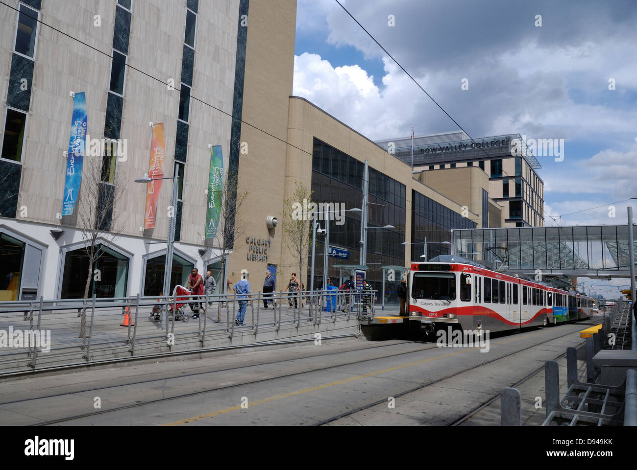 The highly successful Light Rapid Transit Line (LRT) in Calgary Alberta ...