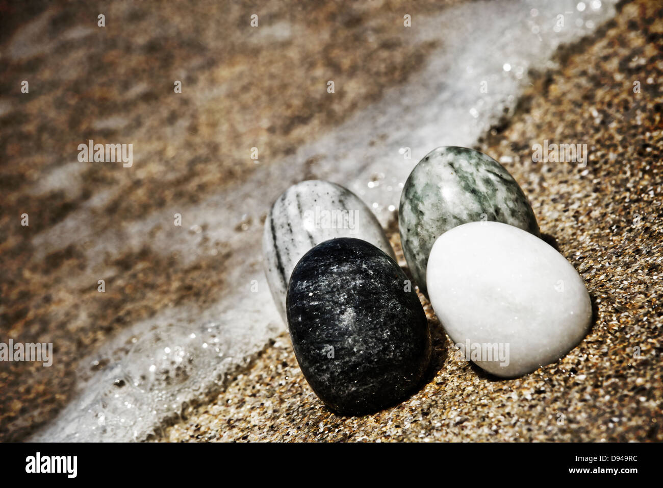 Heap different sea stones hi-res stock photography and images - Alamy