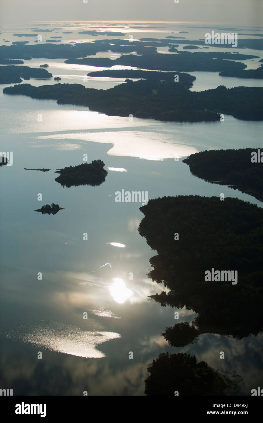 Stockholm archipelago aerial view hi-res stock photography and images ...