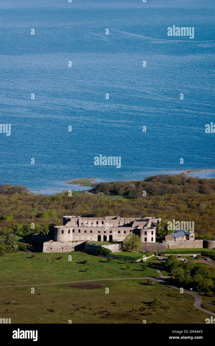 A ruined castle by the sea, Oland, Sweden Stock Photo - Alamy