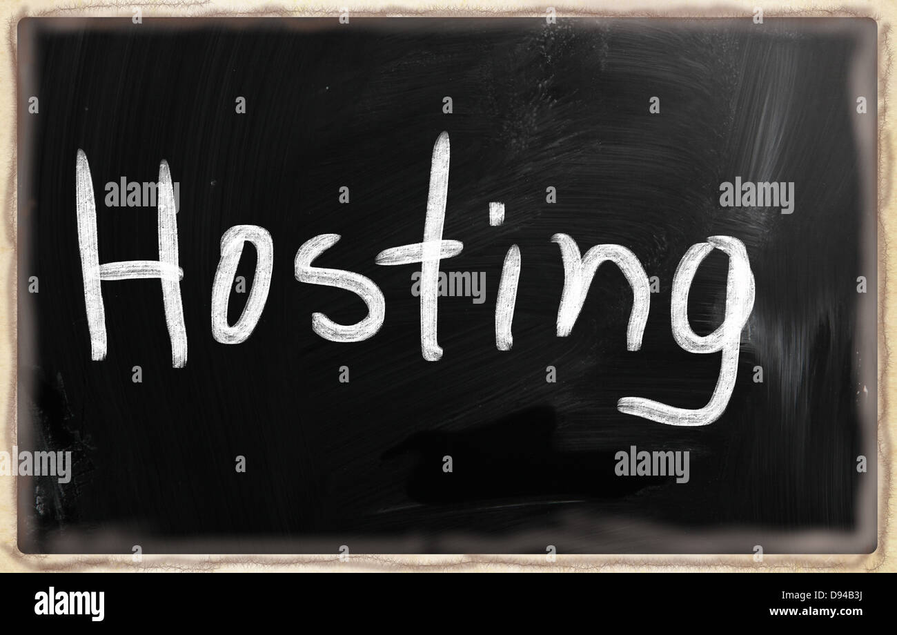 social media concept - text on a blackboard Stock Photo - Alamy