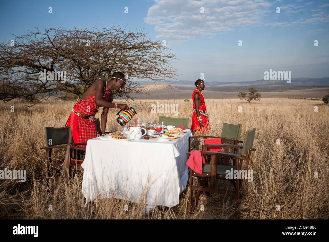 Safari breakfast hi-res stock photography and images - Alamy
