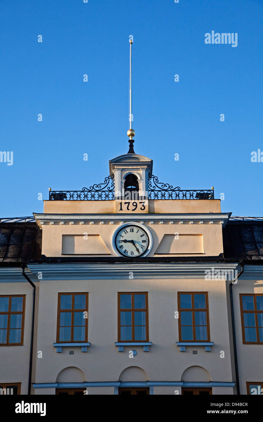 Facade of town hall Stock Photo - Alamy